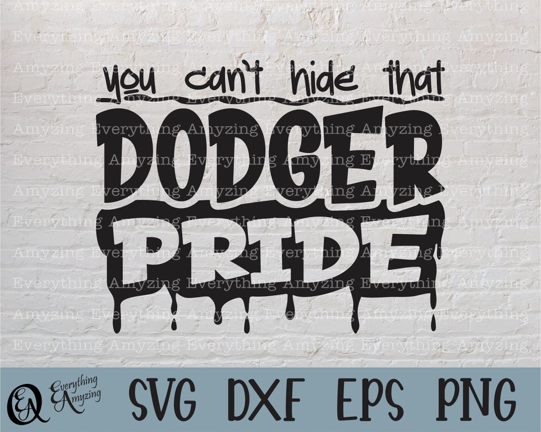 Dodger Pride Svg, Dodgers Mascot Svg, Dodgers School Spirit Svg ...