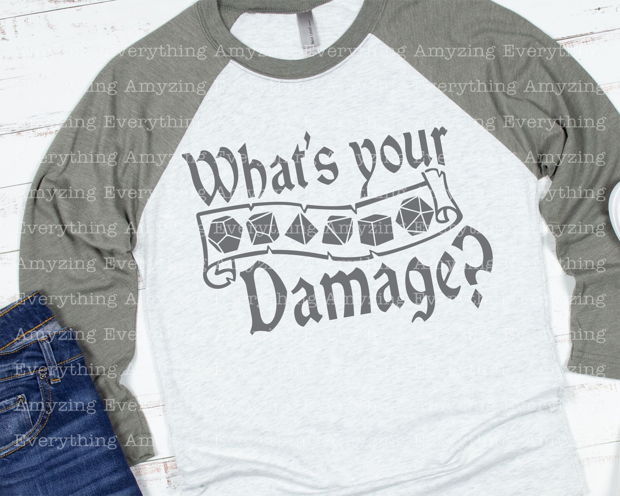 What's Your Damage Svg Dnd Svg Dungeon Master Dice Svg - Etsy UK
