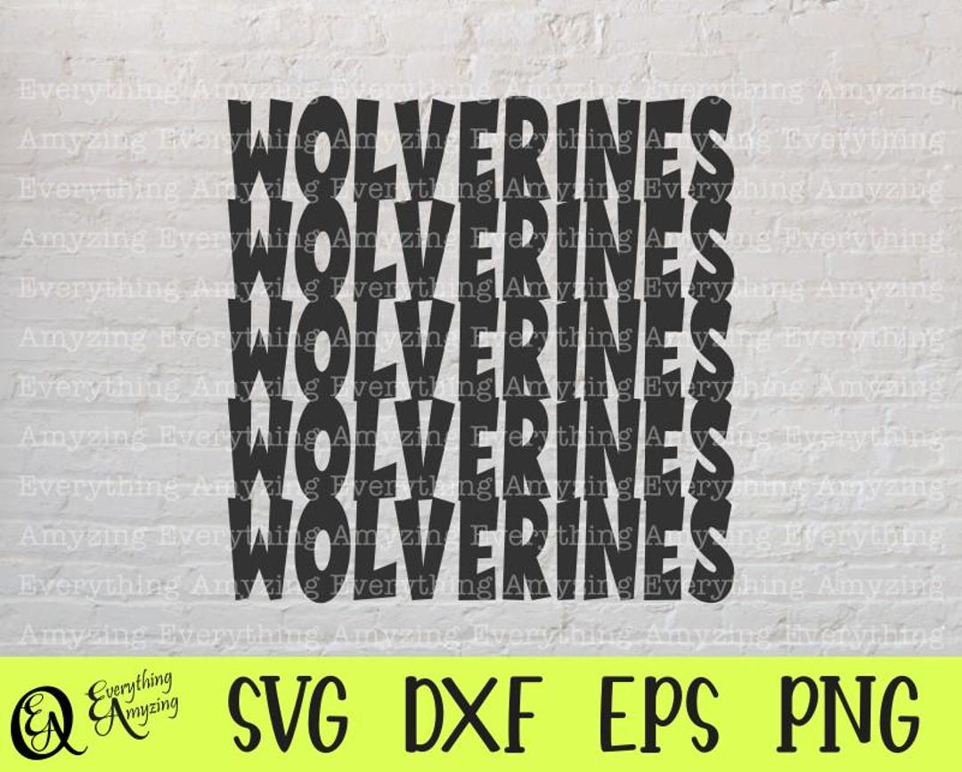 Wolverines Mascot Svg, Wolverines High School Svg, Cheerleader Svg ...