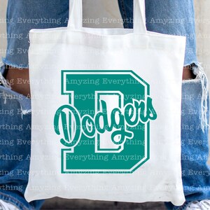 Dodgers Svg, Dodgers Mascot Svg, Dodgers School Spirit Svg, Dodgers ...