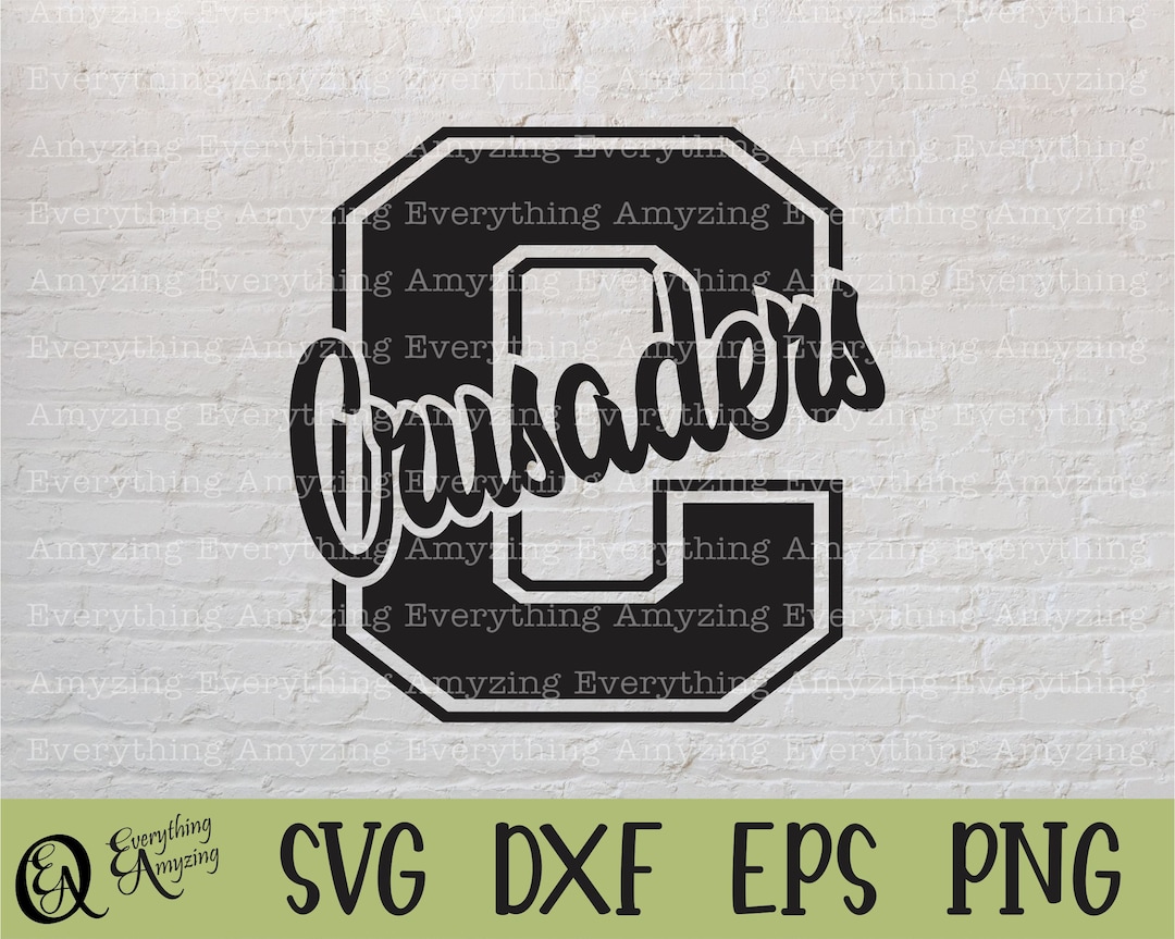 Crusaders Svg, Crusaders Mascot Svg, Crusaders School Spirit Svg ...