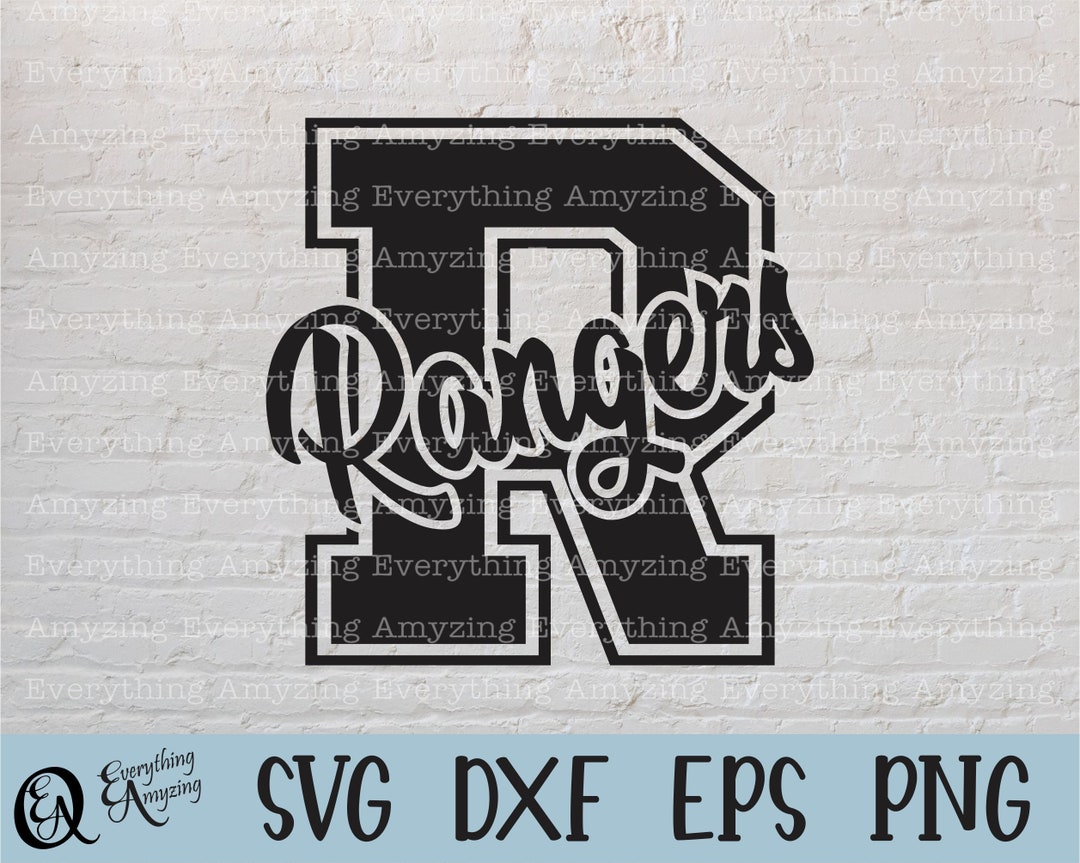 Rangers Svg, Rangers Mascot Svg, Rangers School Spirit Svg, Rangers ...