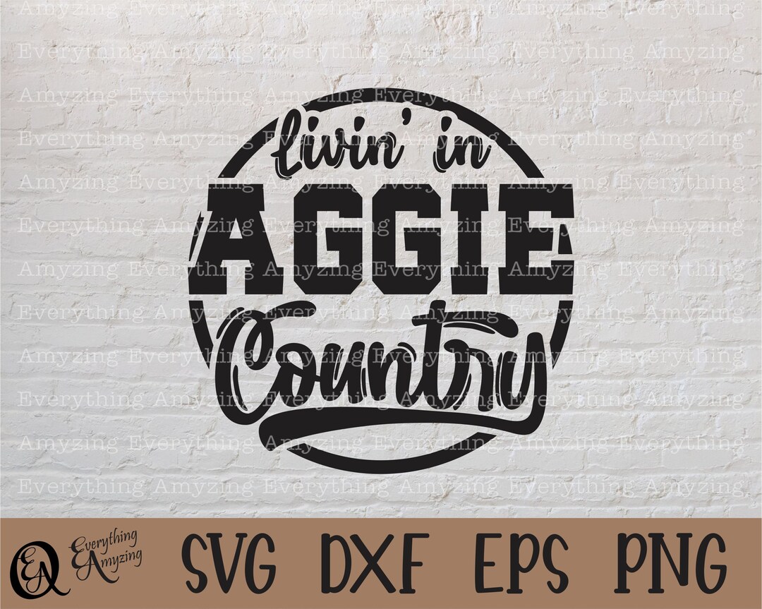 Aggie Country Svg, Aggies Mascot Svg, Aggie School Spirit Svg, Aggies ...
