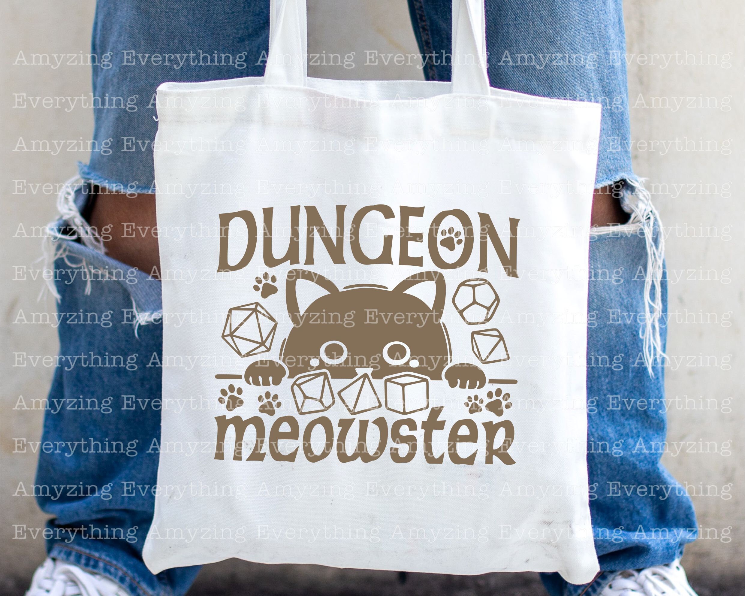 Dungeon Meowster Svg, Dungeons and Dragons Svg, Dungeon Master Svg ...
