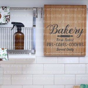 Bakery SVG, Kitchen Svg, Pies Svg, Cake, Home Svg, Cooking Svg, Country ...