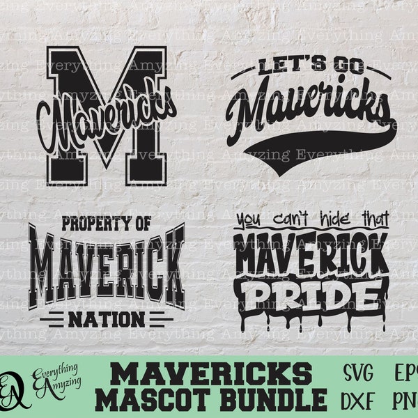 Germantown Mavericks Svg - Etsy