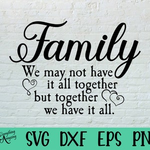 Family SVG Funny Family Sign Family Home Decor Svg Family - Etsy