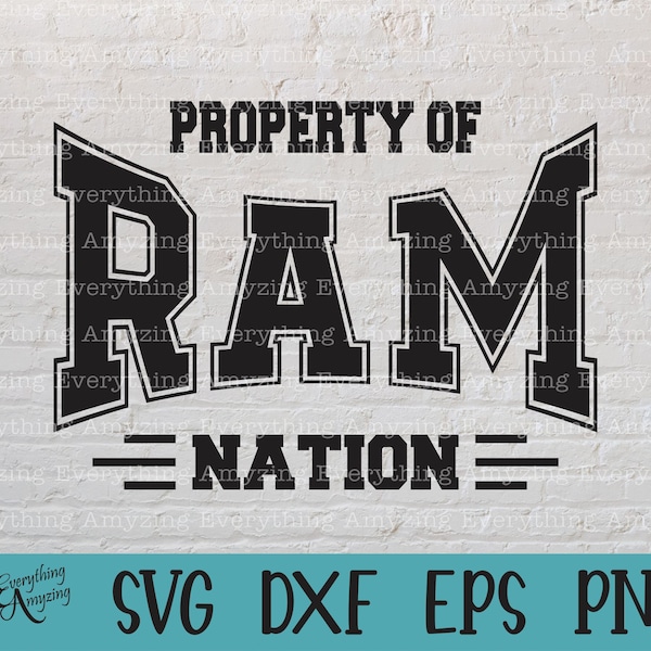 Rams Svg - Etsy