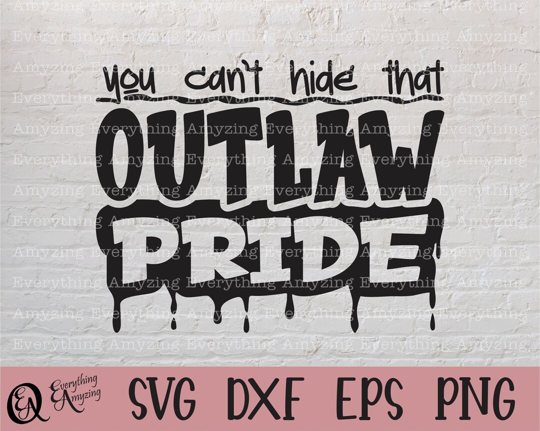 Outlaw Pride Svg, Outlaws Mascot Svg, Outlaws School Spirit Svg, Outlaw ...