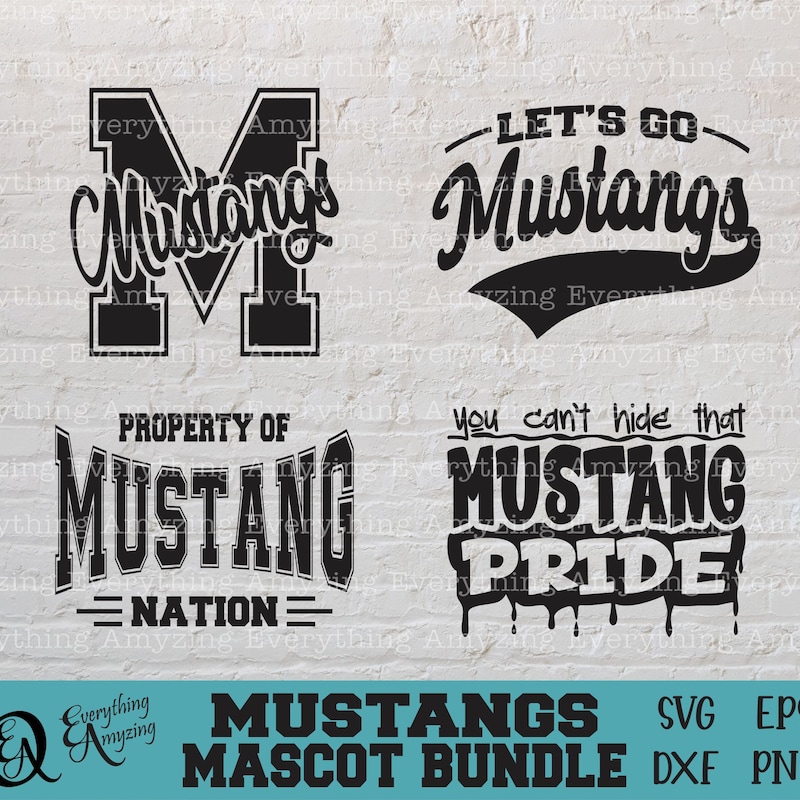 Mustang Svg - Etsy