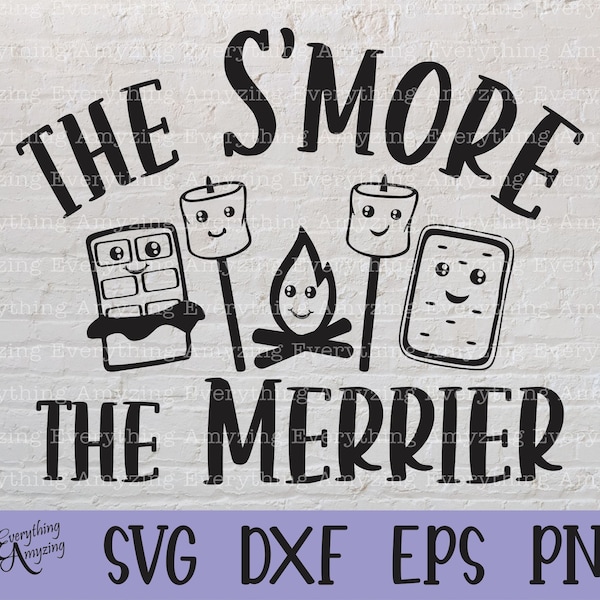 Smore Face Svg - Etsy