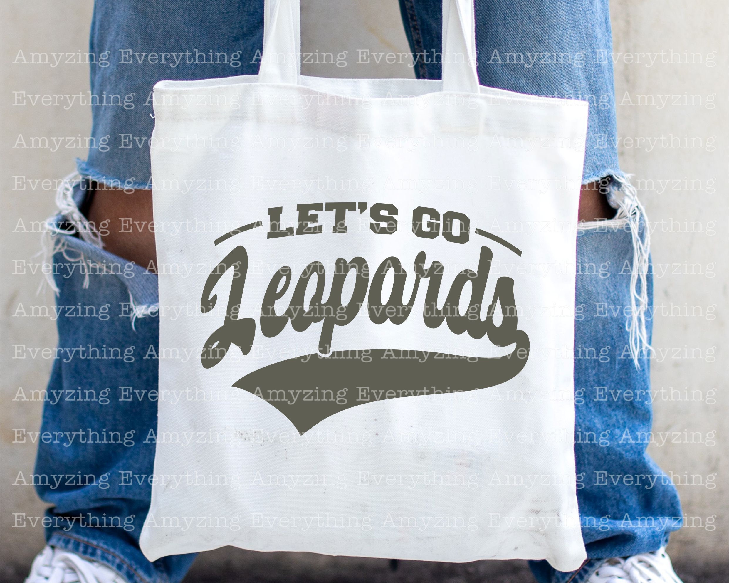 Let's Go Leopards Svg, Leopards Mascot, Leopards School Spirit Svg ...