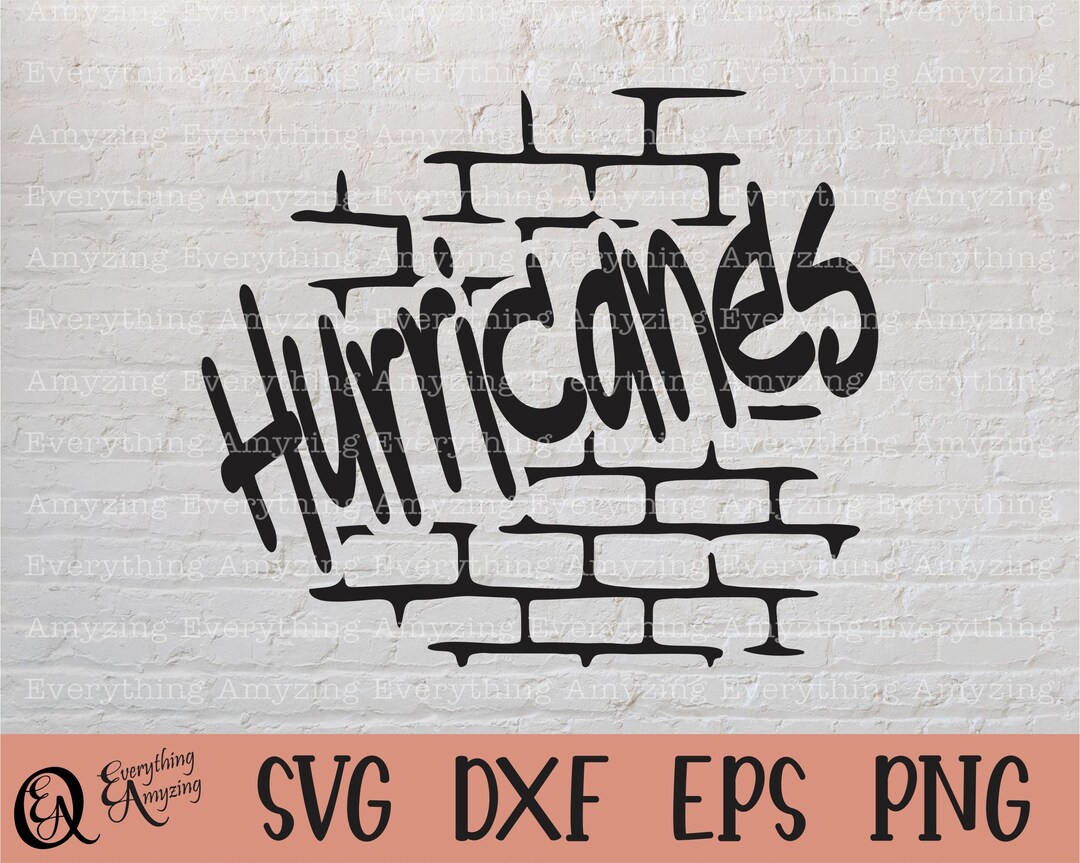 Hurricanes Graffiti Svg, Hurricanes Mascot Svg, Hurricane School Spirit ...