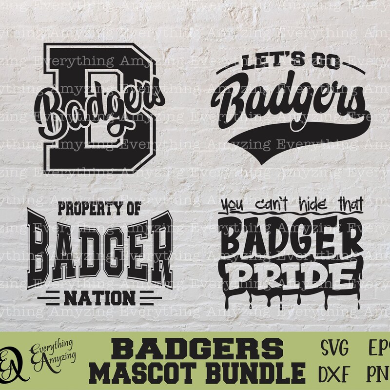 Badger Football High - Etsy