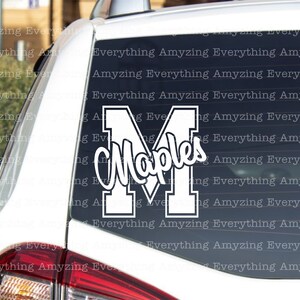 Maples Svg, Maples Mascot Svg, Maples School Spirit Svg, Maples ...