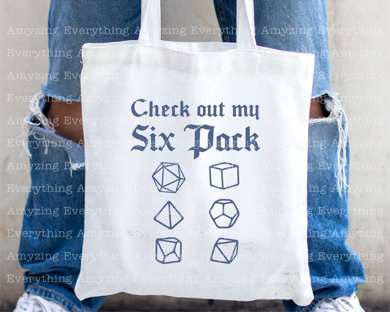 Check Out My Six Pack Svg, Dnd Svg, Dungeons and Dragons, Dungeon ...