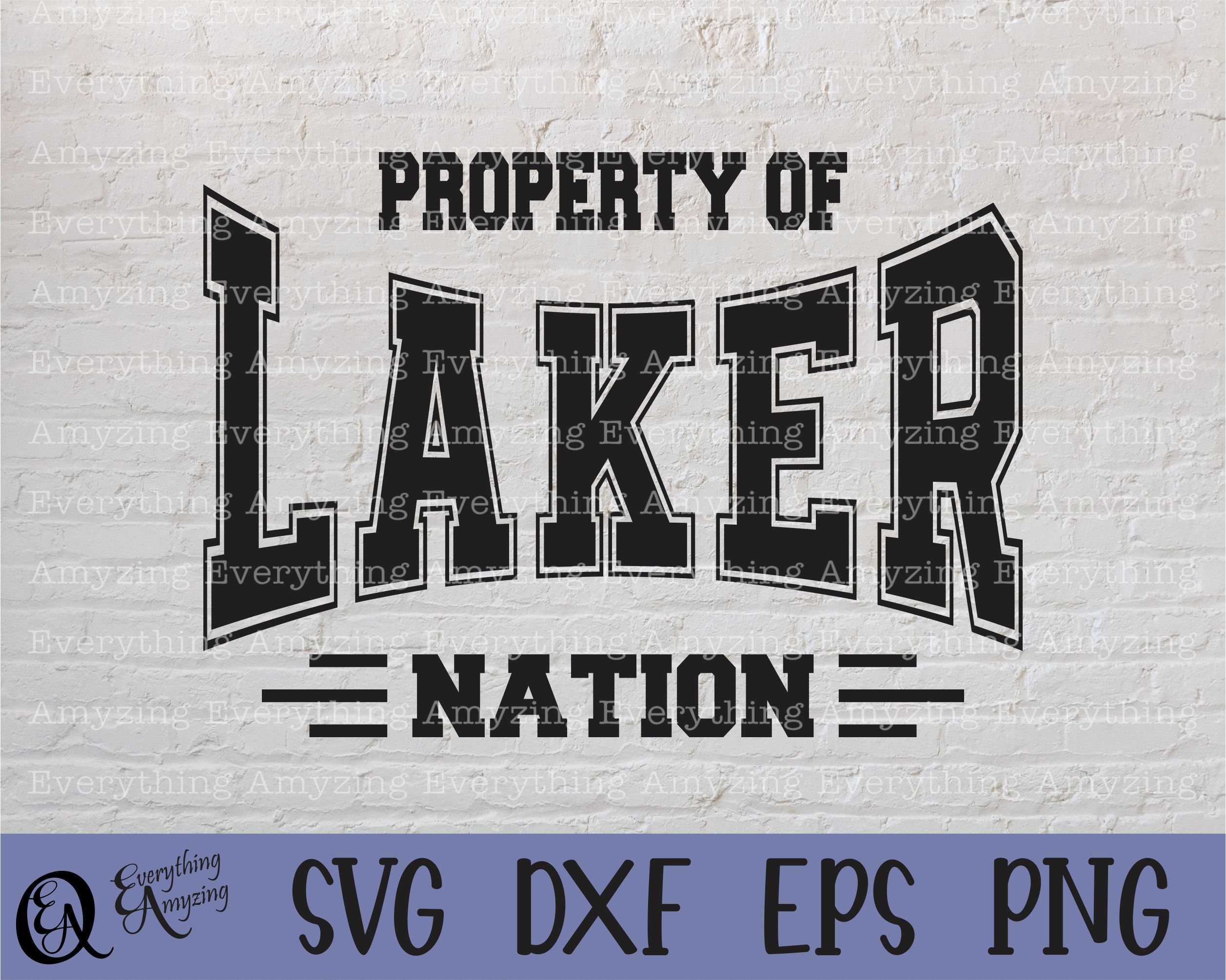 Laker Nation Svg, Lakers Mascot Svg, Lakers School Spirit Svg, Lakers ...