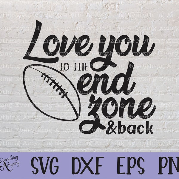 Football End Zone Svg - Etsy