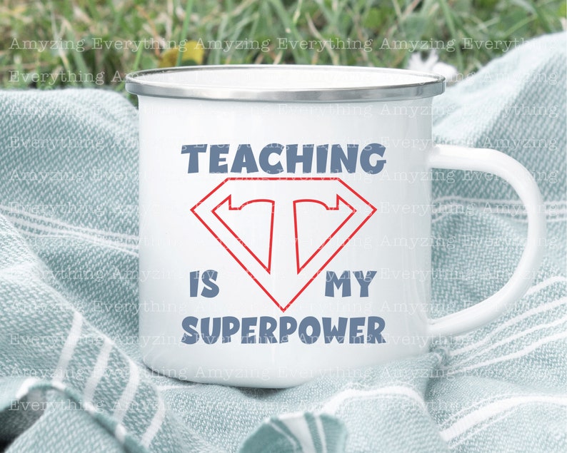 Teaching is My Superpower Svg, Teaching Svg, School Svg, Teacher Svg ...