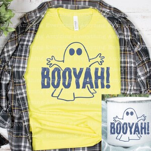 BOOYAH Svg, Halloween Ghost Svg, Ghost Boo Svg, Halloween Party Svg ...
