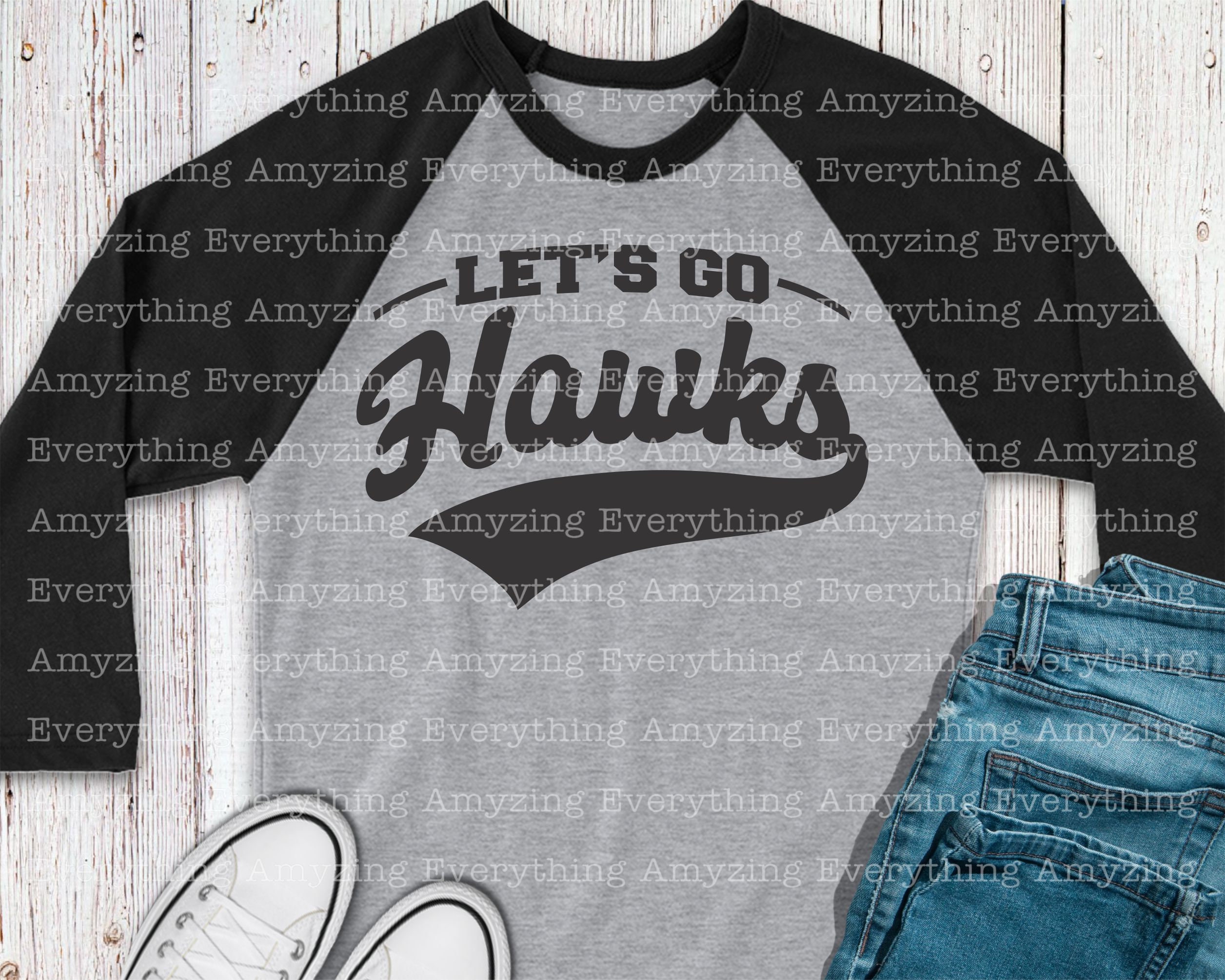 Let's Go Hawks Svg, Hawks Mascot Svg, Hawks School Spirit Svg, Hawks ...