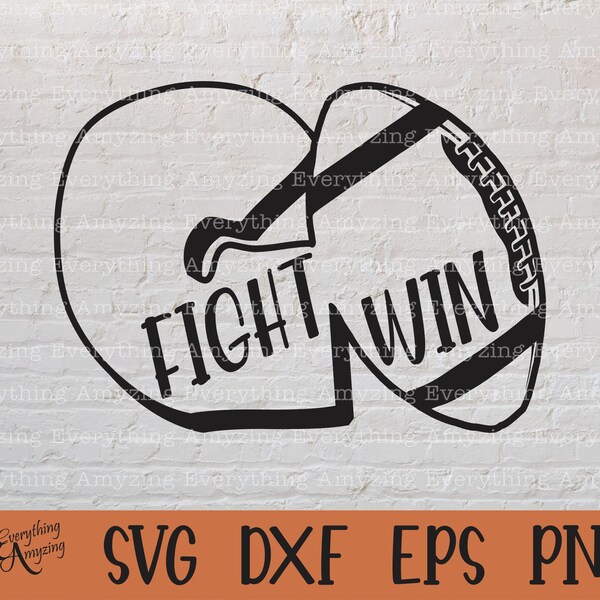 Go Fight Win Svg - Etsy