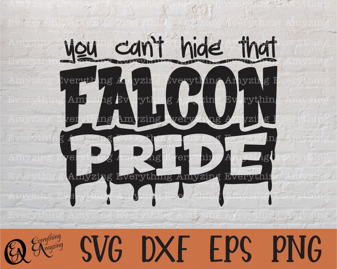 Falcon Pride Svg, Falcons Mascot Svg, Falcons School Spirit, Falcons ...