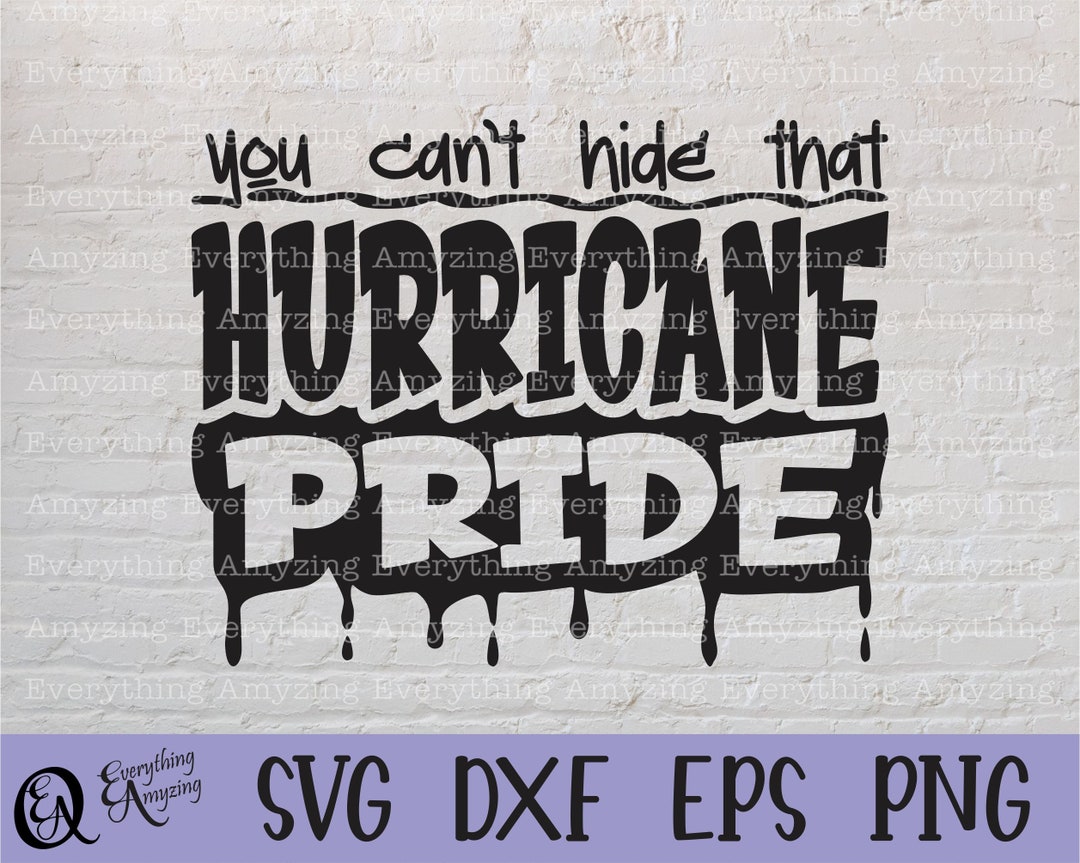 Hurricane Pride Svg, Hurricanes Mascot Svg, Hurricanes School Spirit ...
