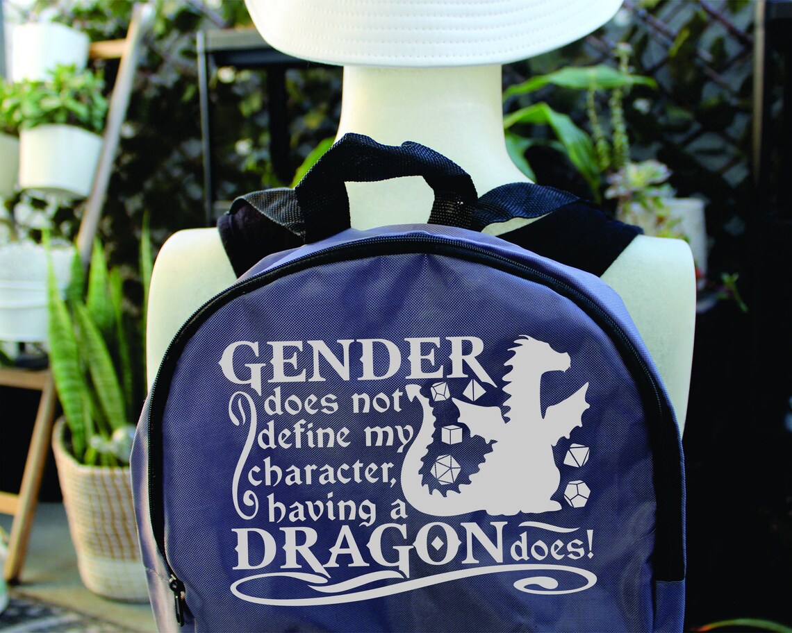Gender and Dragon Svg Dungeons and Dragons Svg Dnd Svg Dnd - Etsy