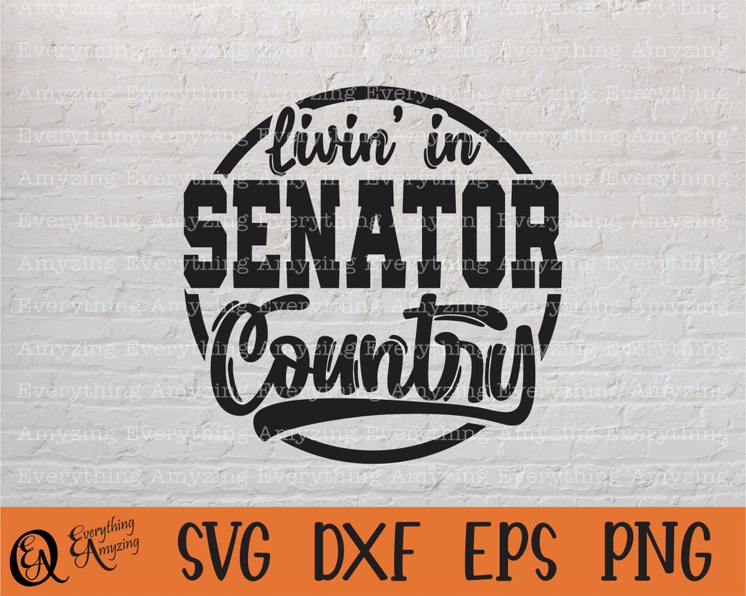 Senator Country Svg, Senators Mascot Svg, Senators School Spirit Svg ...