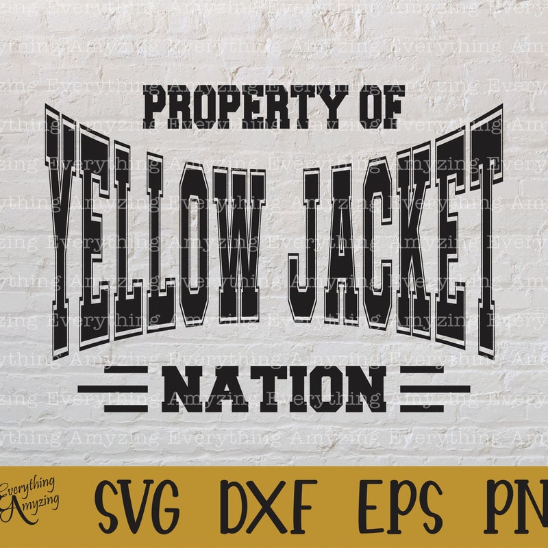 Yellow Jacket Mascot Svg - Etsy