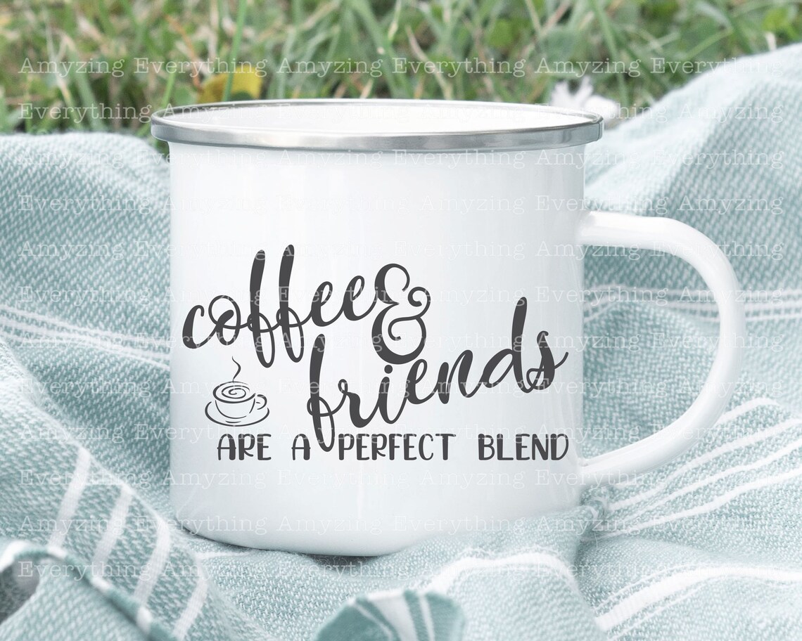 Coffee and Friends SVG, Coffee Svg, Friends Svg, Coffee Bar Sign ...
