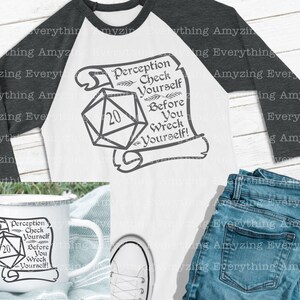 Perception Check Yourself Svg, Dnd Svg, Dungeons and Dragons, Dungeon ...