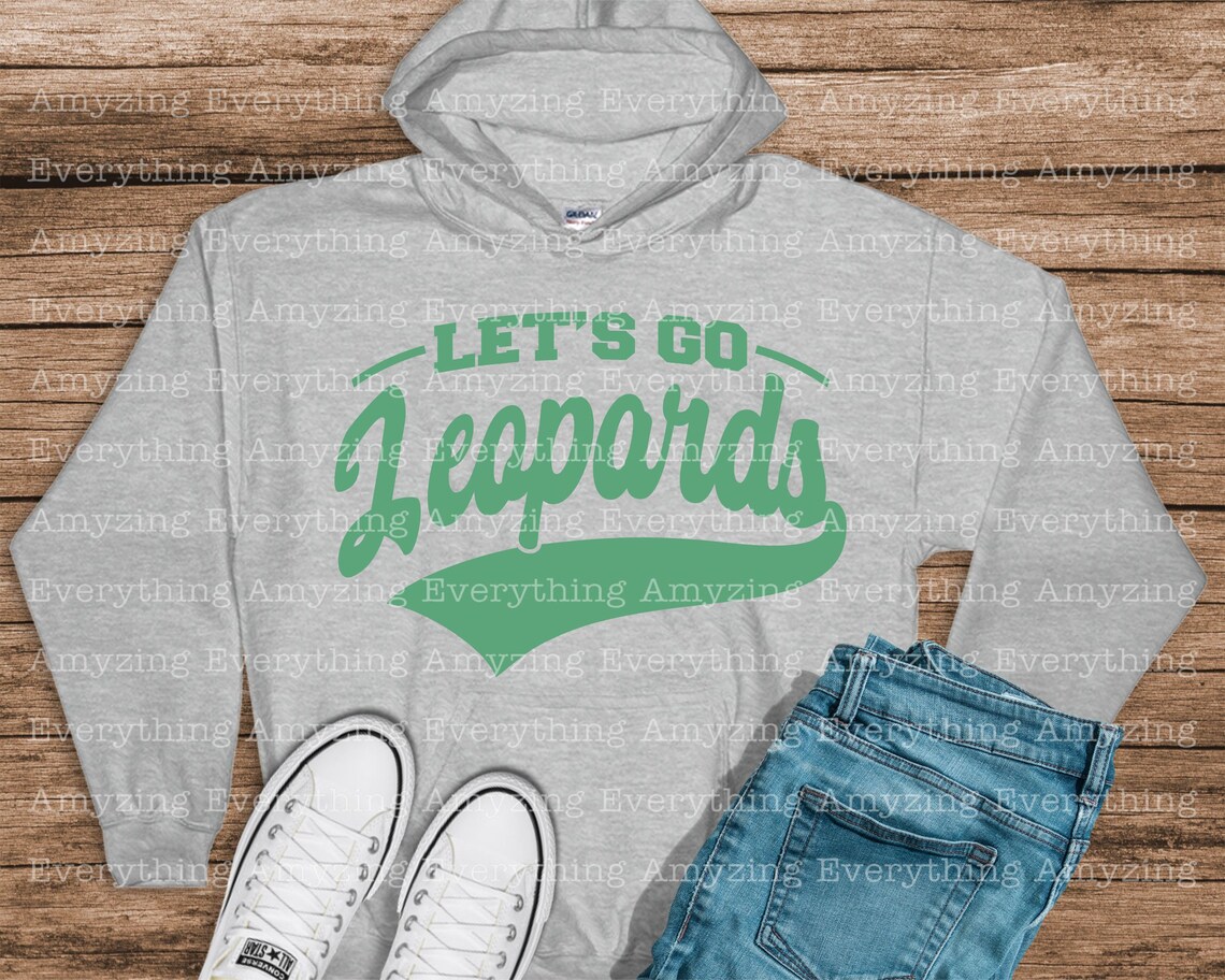 Let's Go Leopards Svg, Leopards Mascot, Leopards School Spirit Svg ...