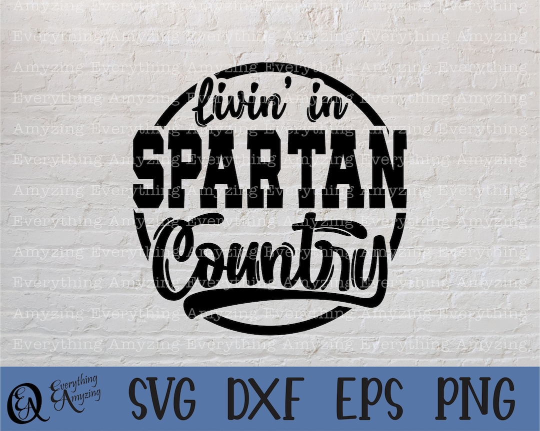 Spartan Country Svg, Spartans Mascot Svg, Spartans School Spirit Svg ...