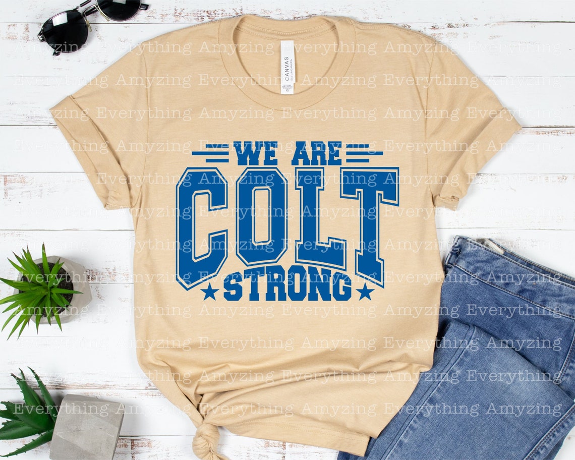 Colt Strong Svg, Colts Mascot Svg, Colts School Spirit Svg, Colts ...