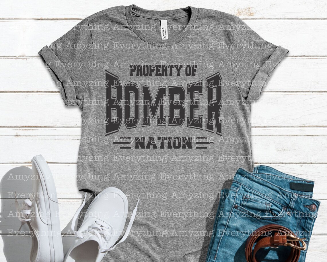 Bomber Nation Svg, Bombers Mascot Svg, Bombers School Spirit Svg ...