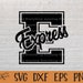 Express Svg, Express Mascot Svg, Express School Spirit Svg, Express ...