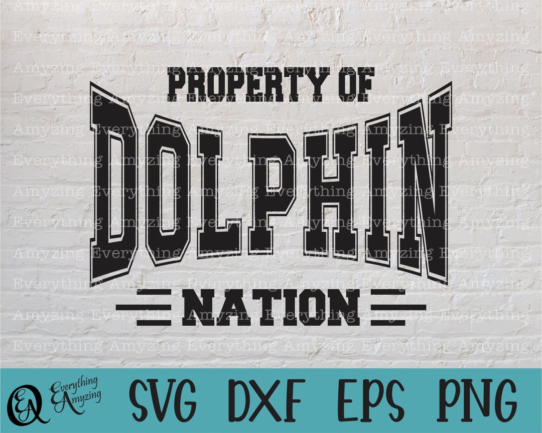 Dolphin Nation Svg, Dolphins Mascot Svg, Dolphins School Spirit ...