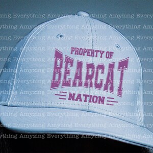 Bearcat Nation Svg, Bearcats Mascot Svg, Bearcats School Spirit Svg ...