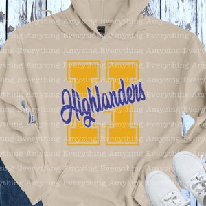 Highlanders Mascot Bundle Svg, Highlanders School Spirit, Highlanders ...