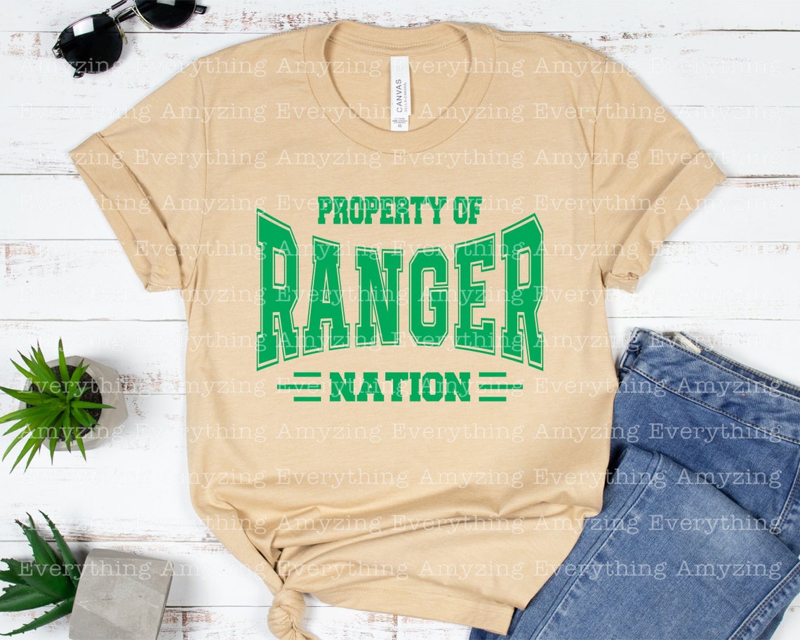 Ranger Nation Svg, Rangers Mascot Svg, Rangers School Spirit Svg ...