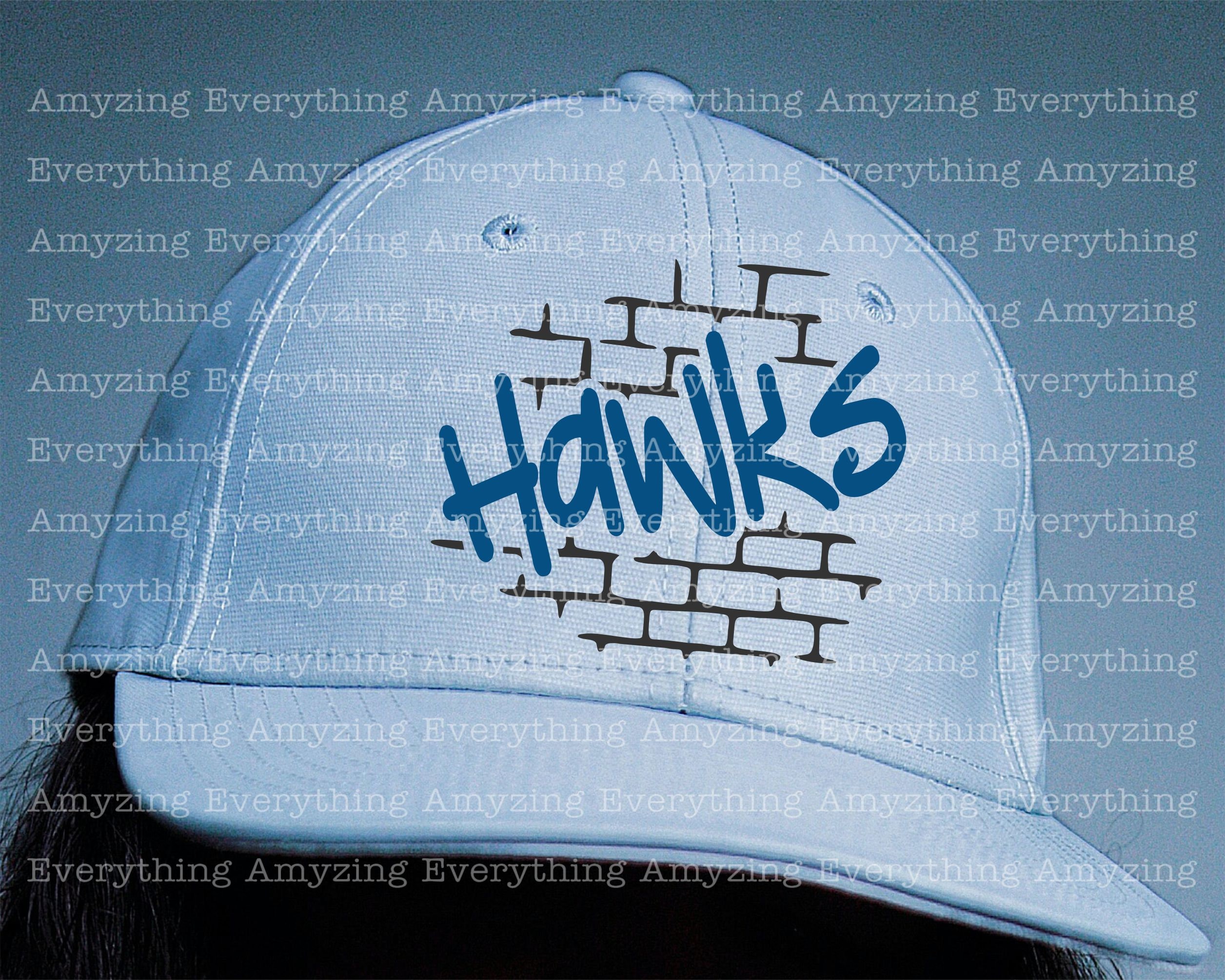 Hawks Graffiti Svg, Hawks Mascot Svg, Hawk School Spirit Svg, Hawks ...