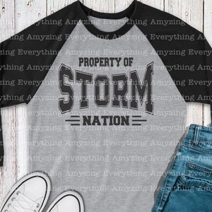 Storm Nation Svg, Storm Mascot Svg, Storm School Spirit Svg, Storm ...