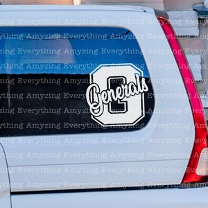 Generals Svg, Generals Mascot Svg, Generals School Spirit Svg, Generals ...