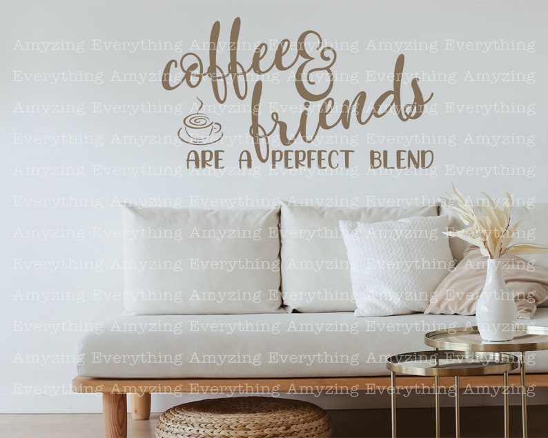 Coffee and Friends SVG, Coffee Svg, Friends Svg, Coffee Bar Sign ...