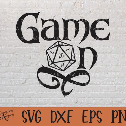 Dnd Logo Dungeons & Dragons Vector Dungeon Master Dice - Etsy