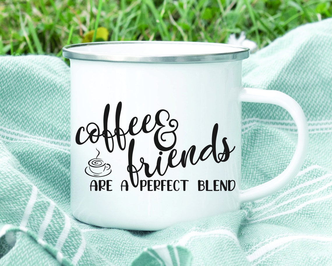 Coffee and Friends SVG Coffee Svg Friends Svg Coffee Bar | Etsy