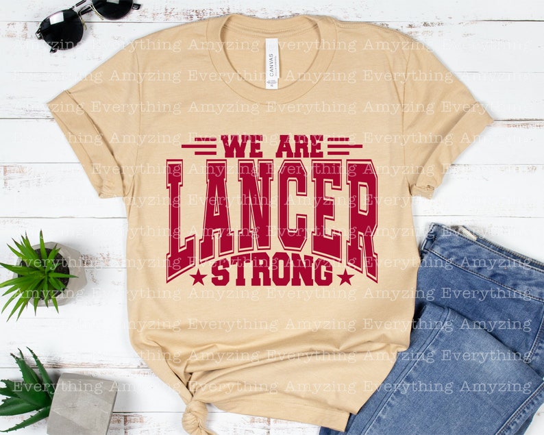 Lancer Strong Svg, Lancers Mascot Svg, Lancers School Spirit Svg ...