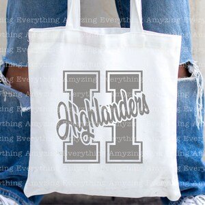 Highlanders Svg, Highlanders Mascot Svg, Highlanders School Spirit Svg ...